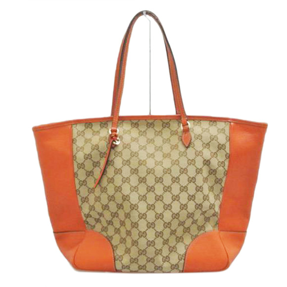 Gucci | Bags | Gucci Gg Canvas Tote Bag Orange | Poshmark